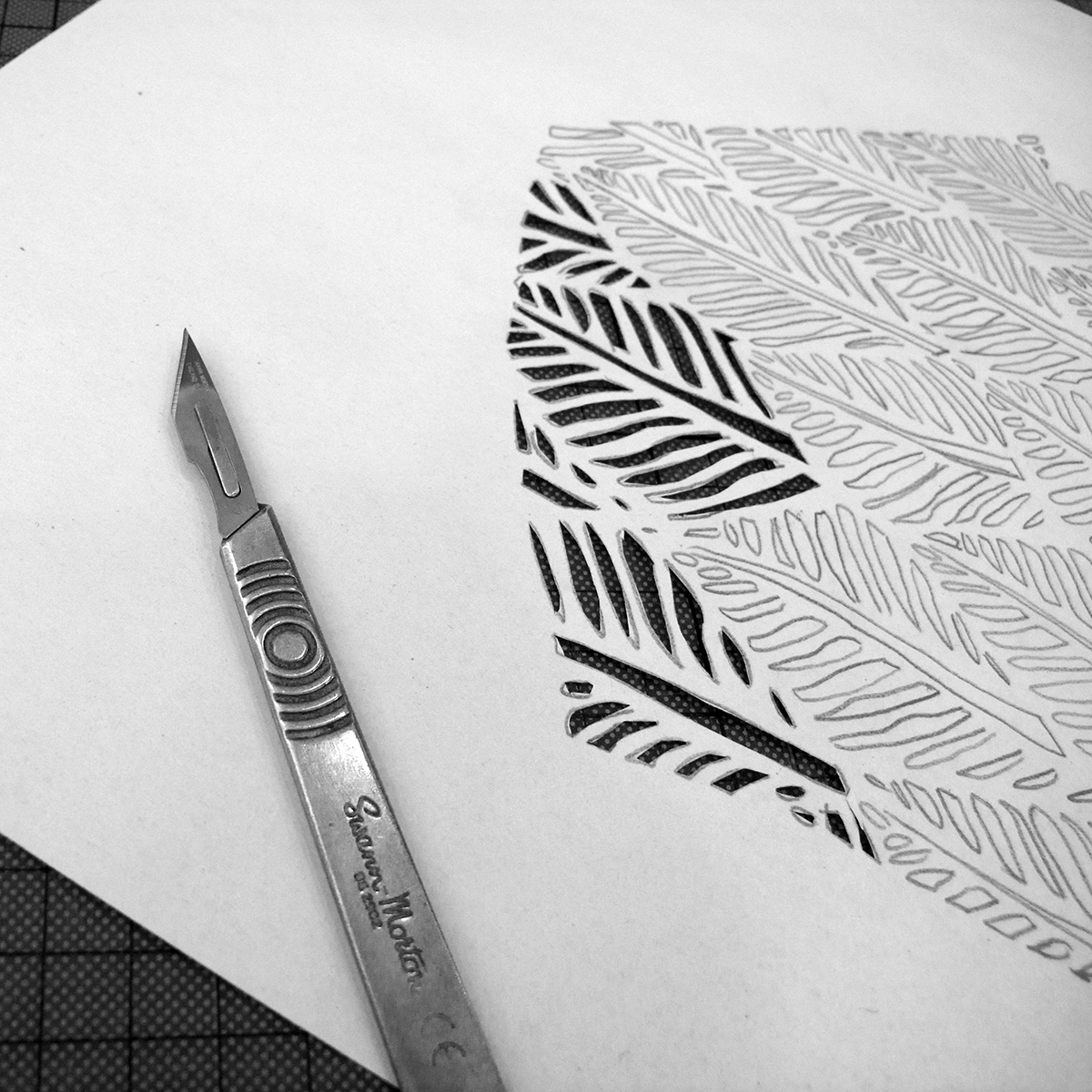 How to Screen Print with Stencils | ofcabbagesandkings